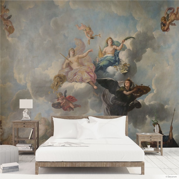French Baroque Wallpaper Mural of the Royal Magnificence - Etsy UK