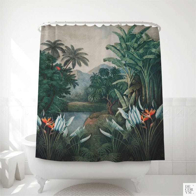 Tree Shower Curtain - Etsy