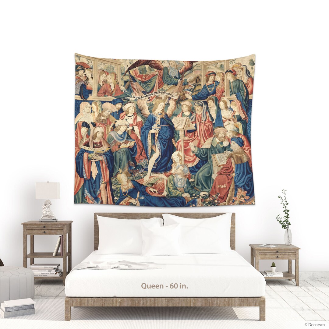 Vintage Tapestries Religious Tapestry Flemish Art Tapestry - Etsy