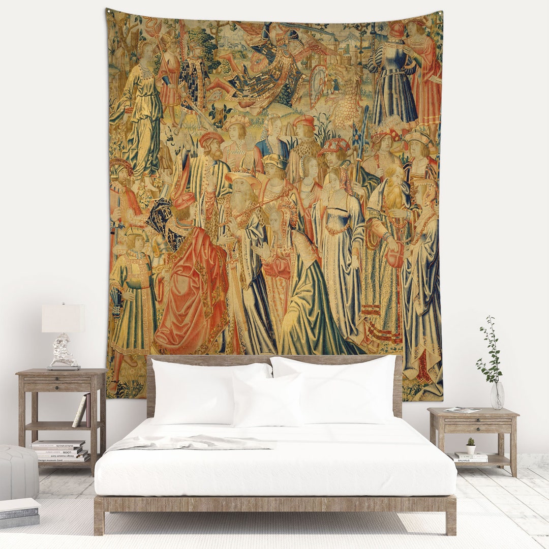Medieval Tapestry Greek Mythology Netherland Greek - Etsy