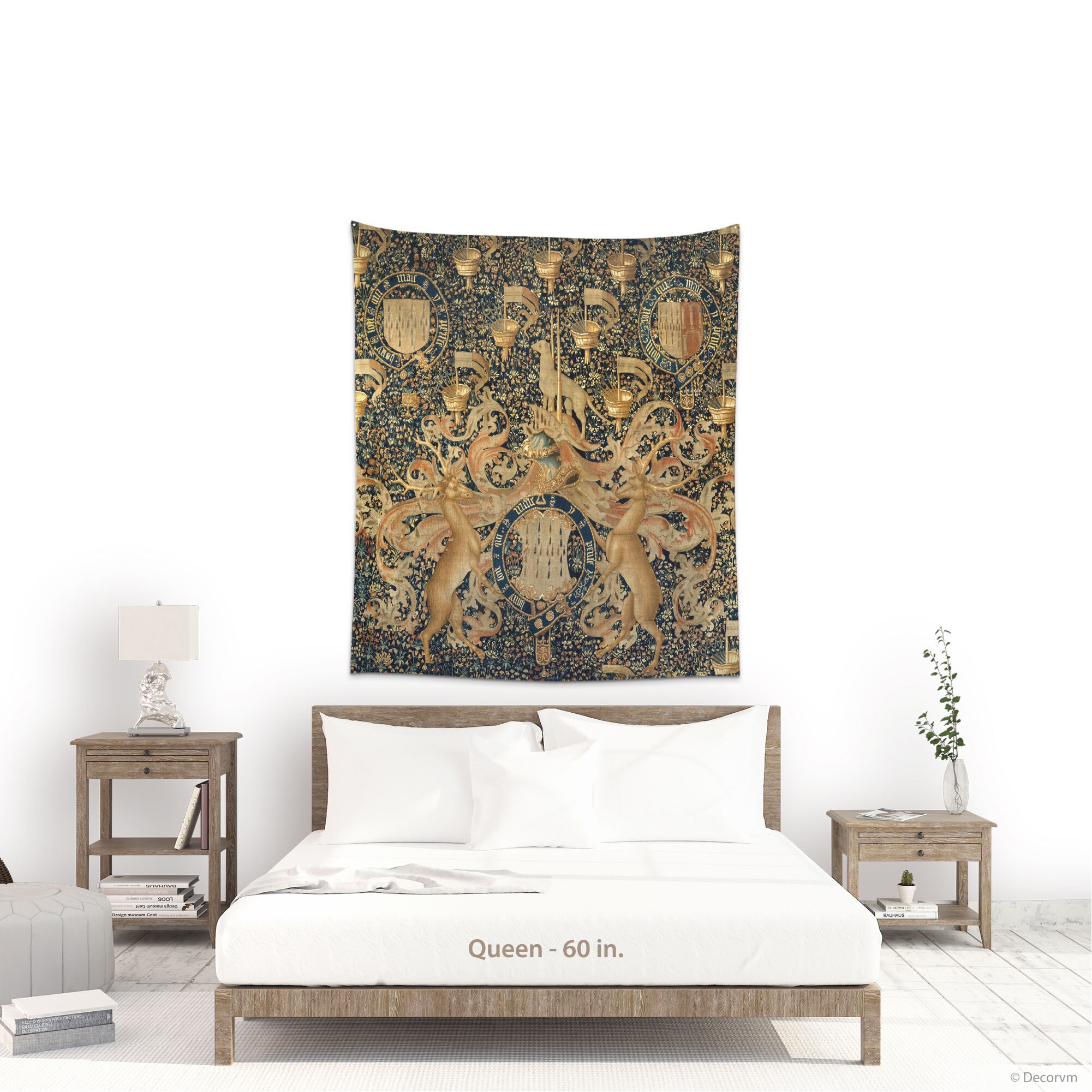 Medieval Tapestry printed Medieval Art for Wall Decor - Etsy UK