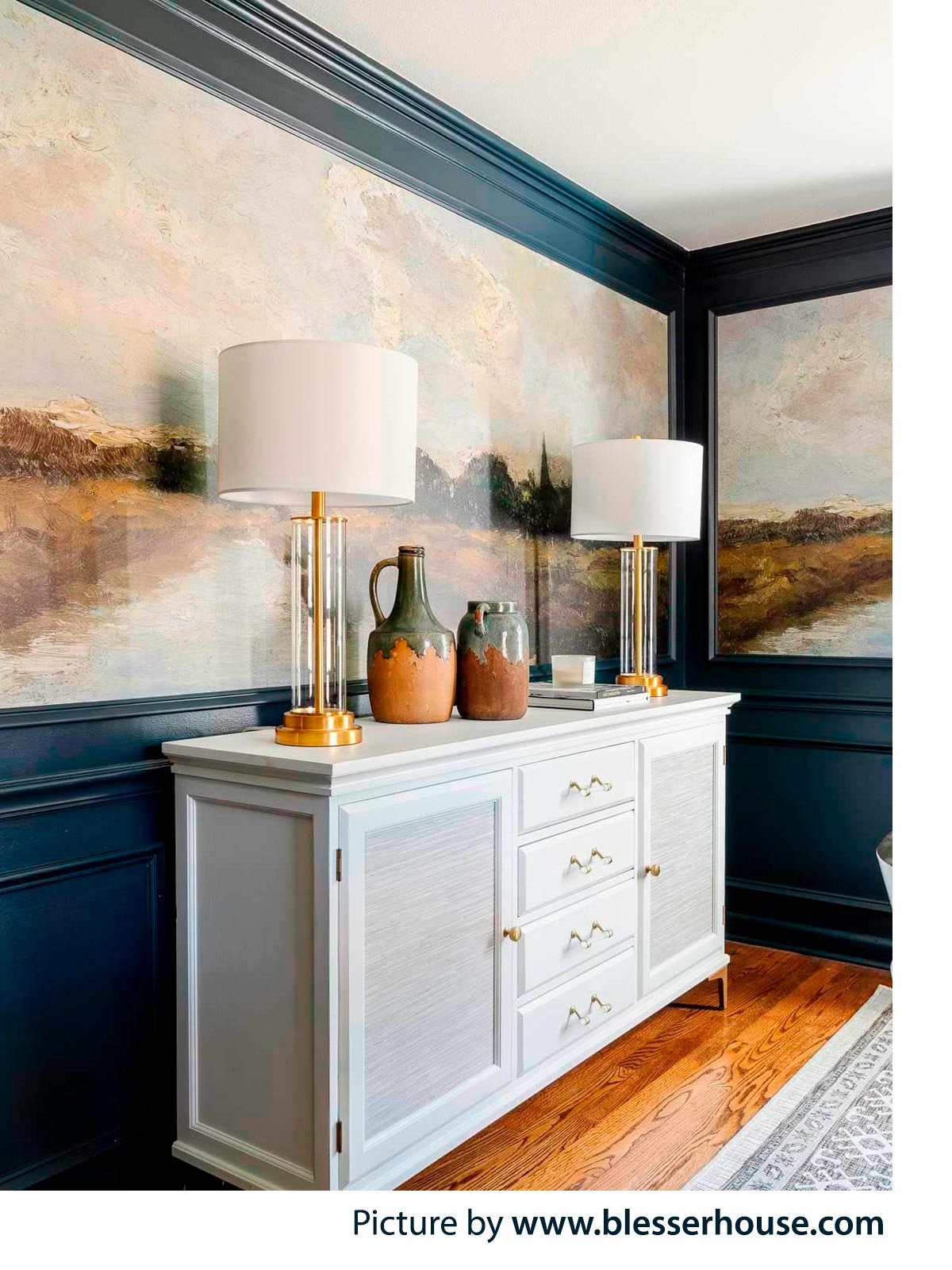 Oil Painting Landscape Wall Mural Peel and Stick Wallpaper - Etsy Canada
