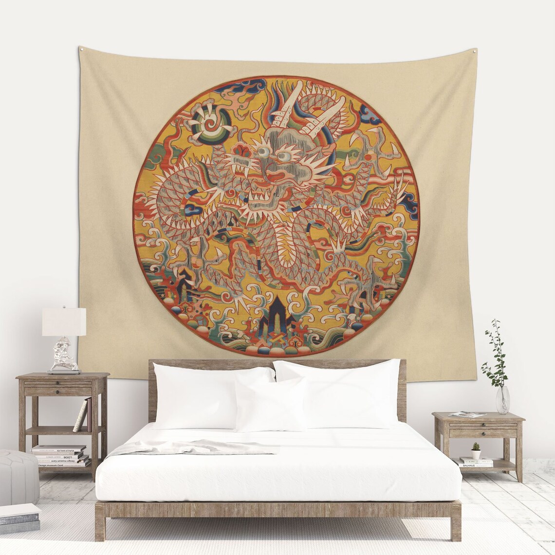 Chinese Art of a Dragon Medallion Fron the Ming Dynasty Wall - Etsy