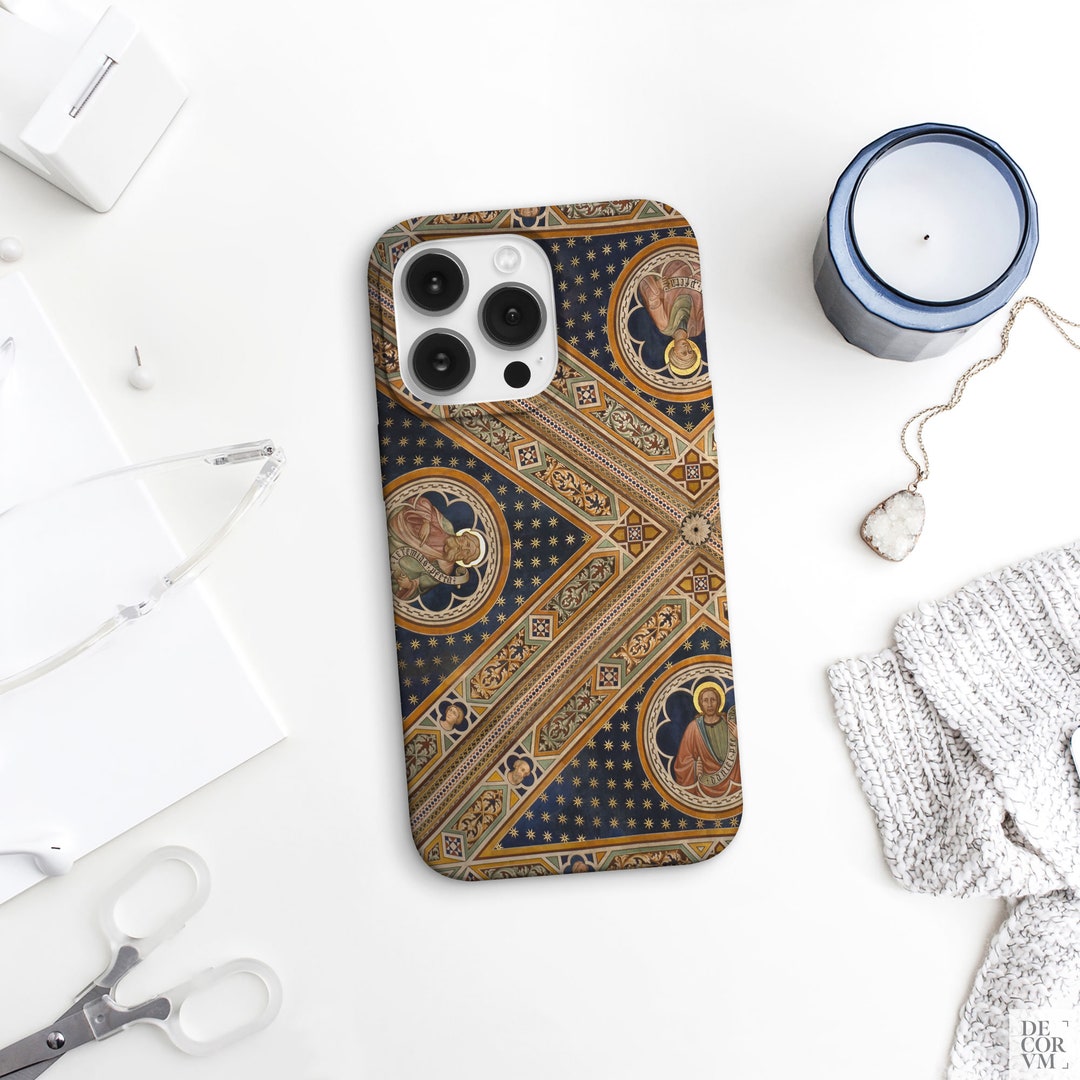 Romanesque Art in Your iPhone Case. Cathedral Painting on a ...