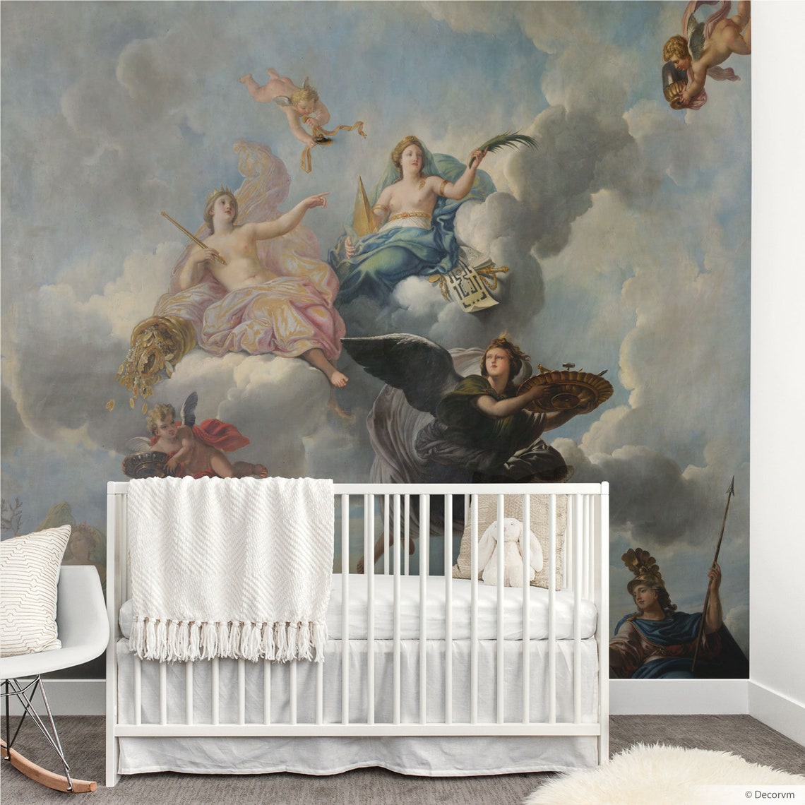 French Baroque Wallpaper Mural of the Royal Magnificence - Etsy