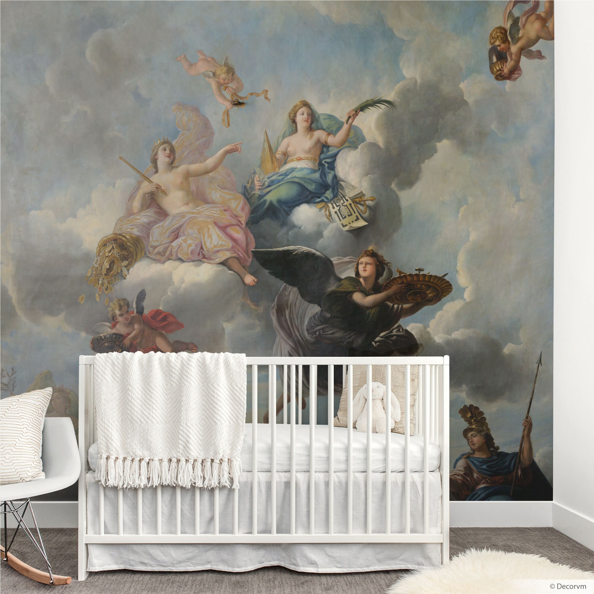 French Baroque Wallpaper Mural of the Royal Magnificence - Etsy UK