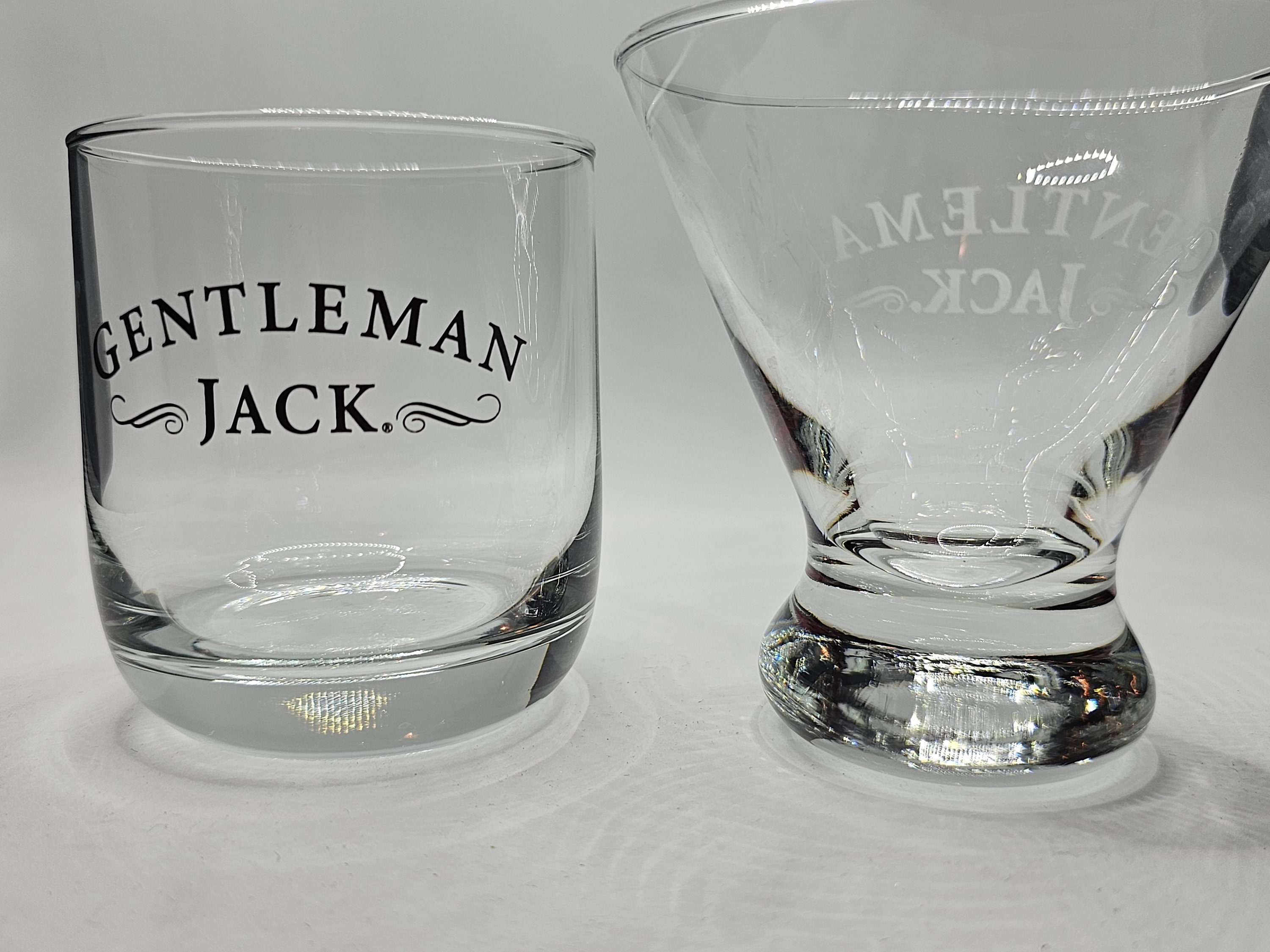 Variety of 2 Jack Daniels Gentleman Jack Glasses - Etsy