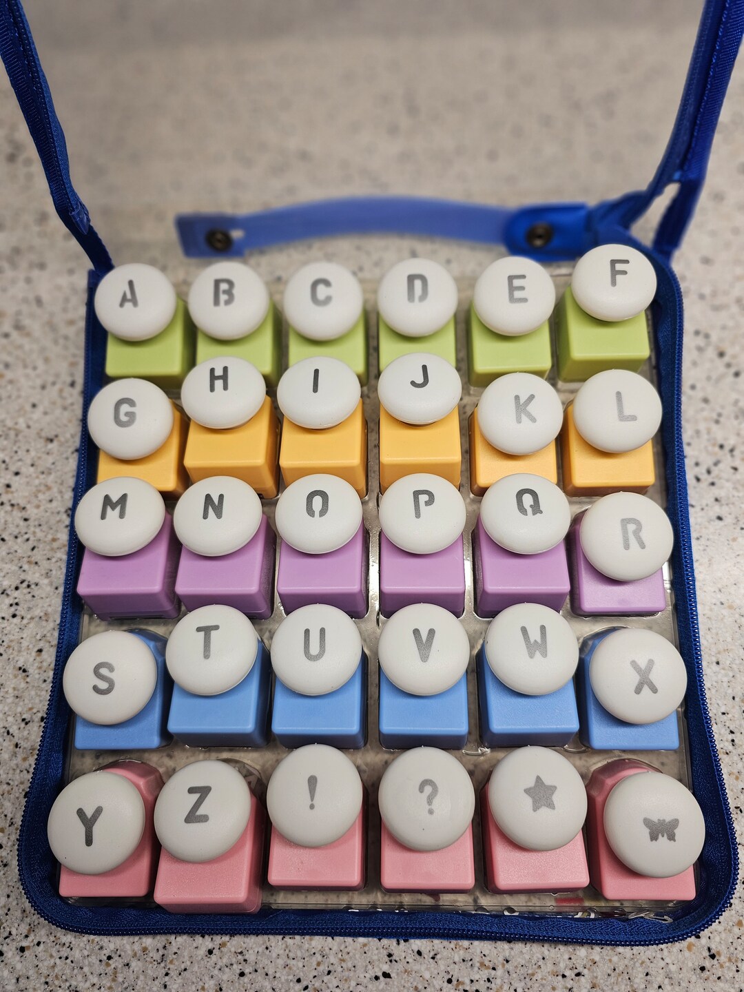 Alphabet Punch Set - Etsy