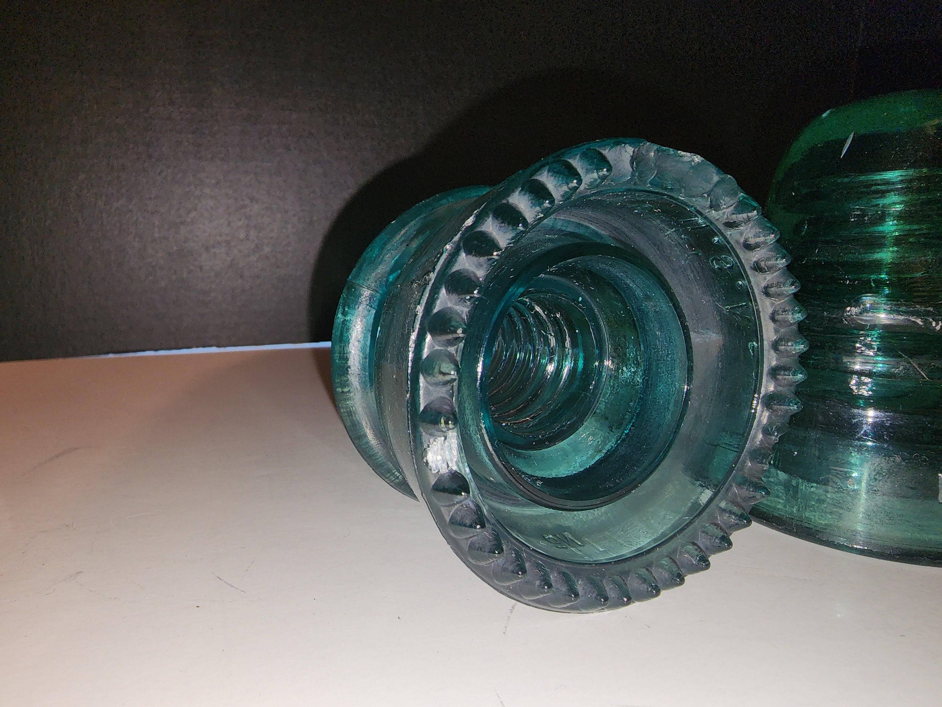 2 Electrical Glass Insulators, Hemingray and Brookfield - Etsy