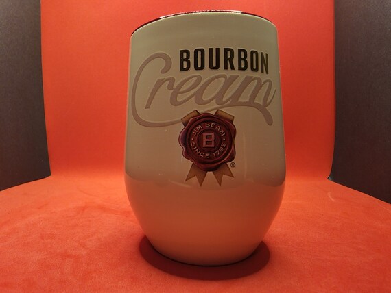 Jim Beam Bourbon Cream Insulated Metal Glass Cup - Etsy