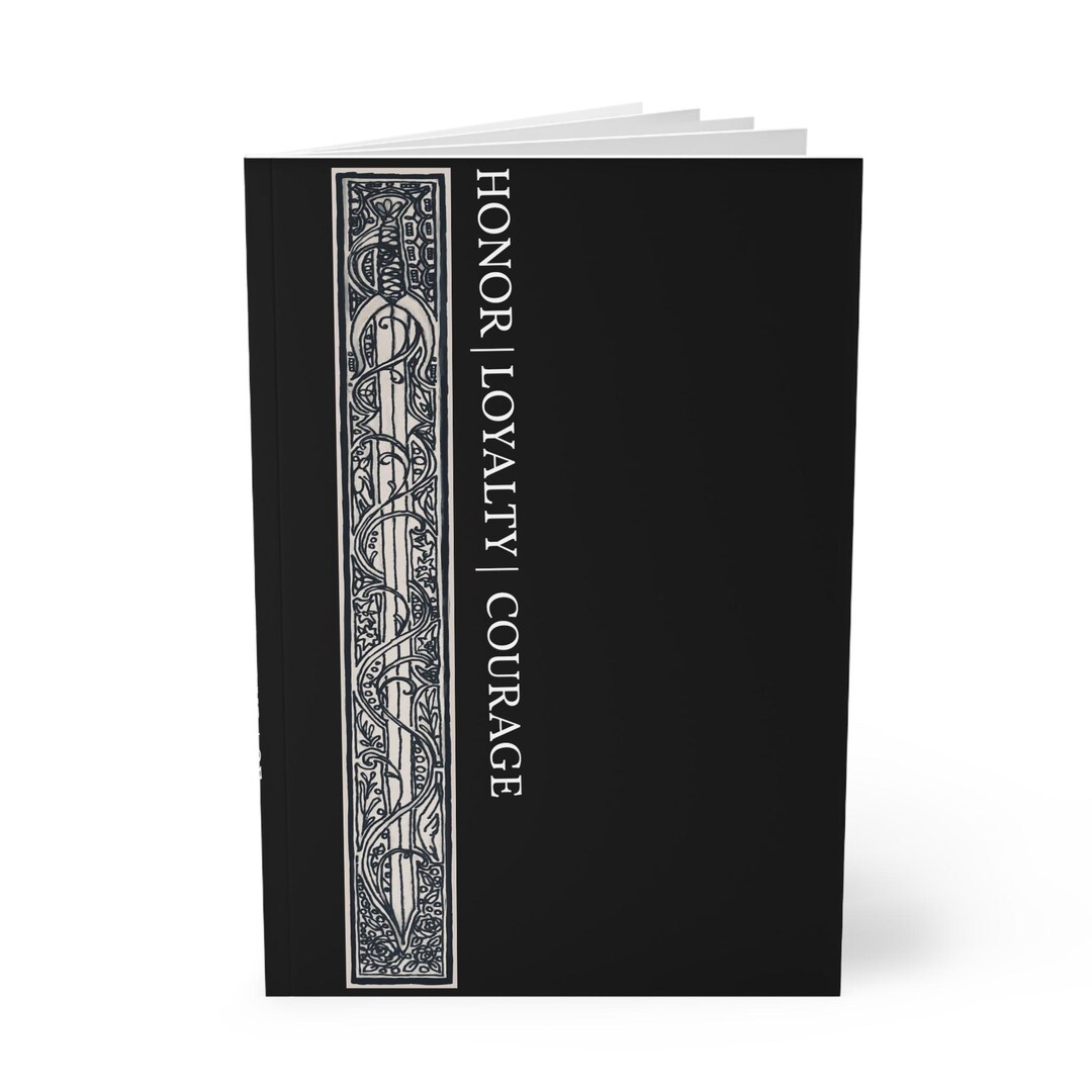 Sword Journal, Softcover Notebook, Hand-drawn Art: "blade" A.j.rhys ...