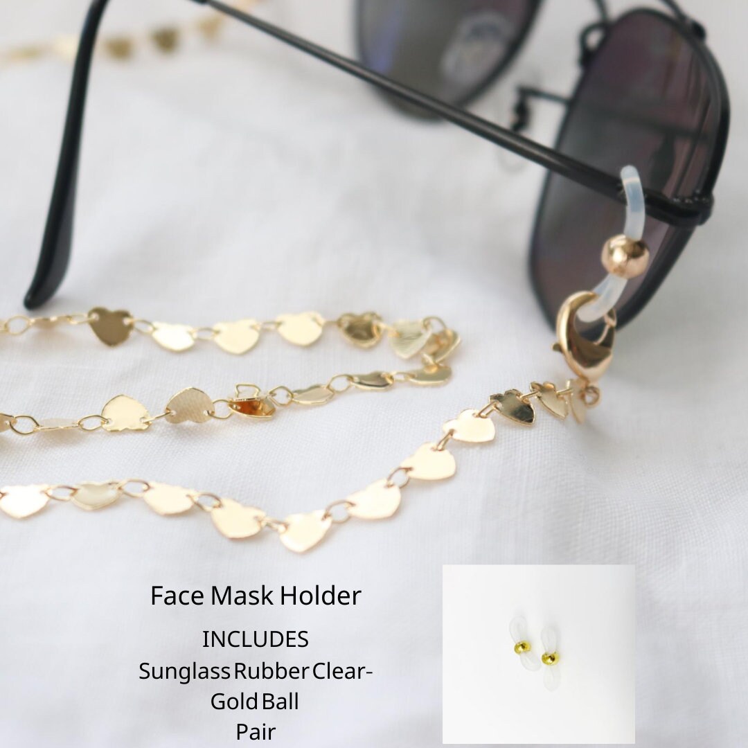 Face Mask Jewelry, Mask Necklace, Mask Holder, Facemask Chain ...