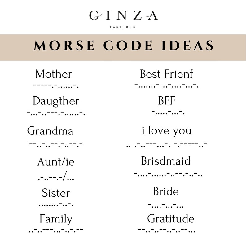 Morse Code Bracelet Custom Secret Message Personalized Morse - Etsy