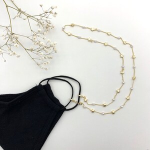 Face Mask Jewelry, Mask Necklace, Mask Holder, Facemask Chain ...