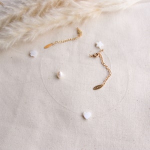 Illusion Necklace, Invisible Necklace, Floating Necklace, Wedding ...