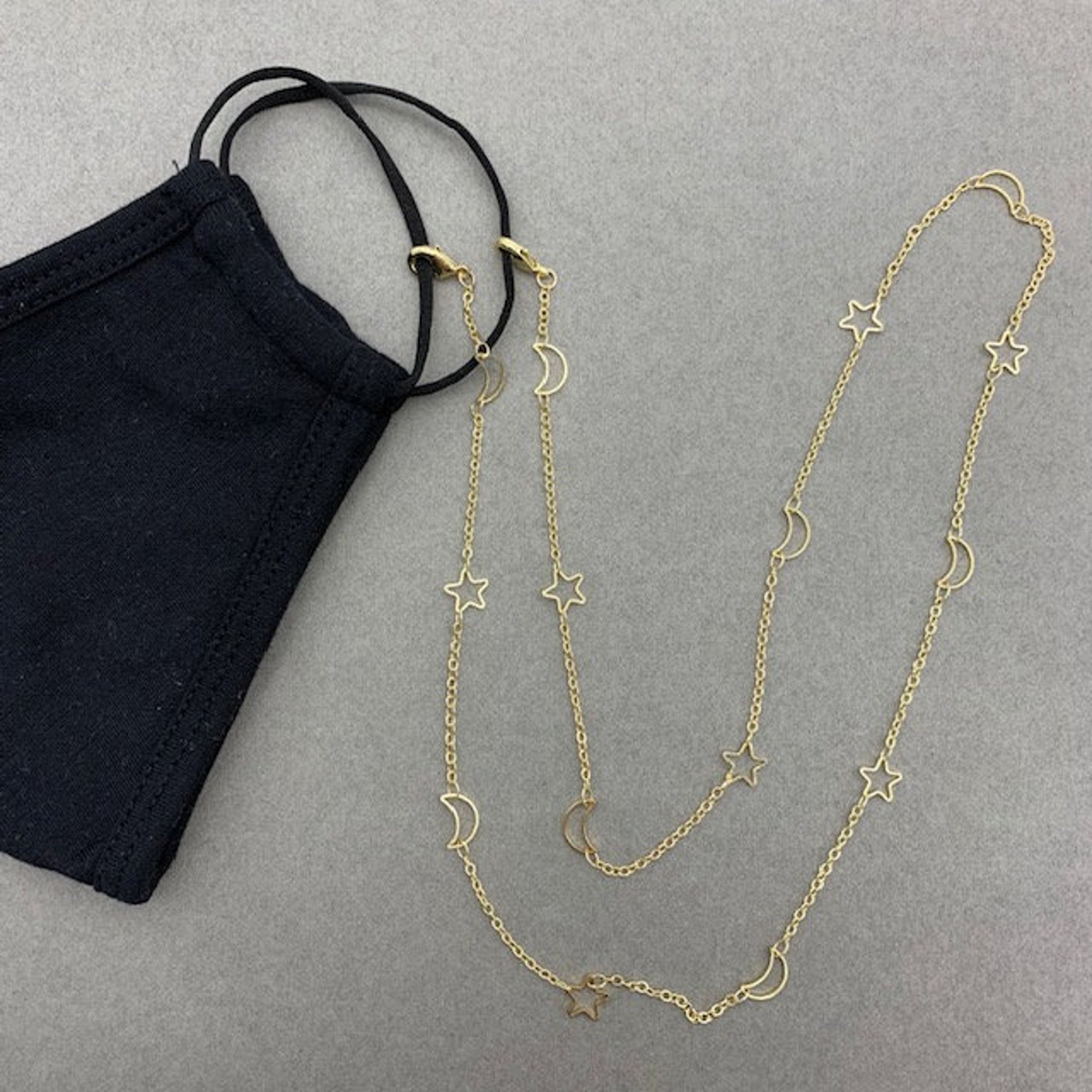 Face Mask Jewelry, Mask Necklace, Mask Holder, Facemask Chain ...