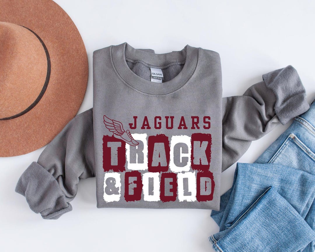 Custom Team Sweatshirt, Track and Field, Personalized Shirt, Game Day ...