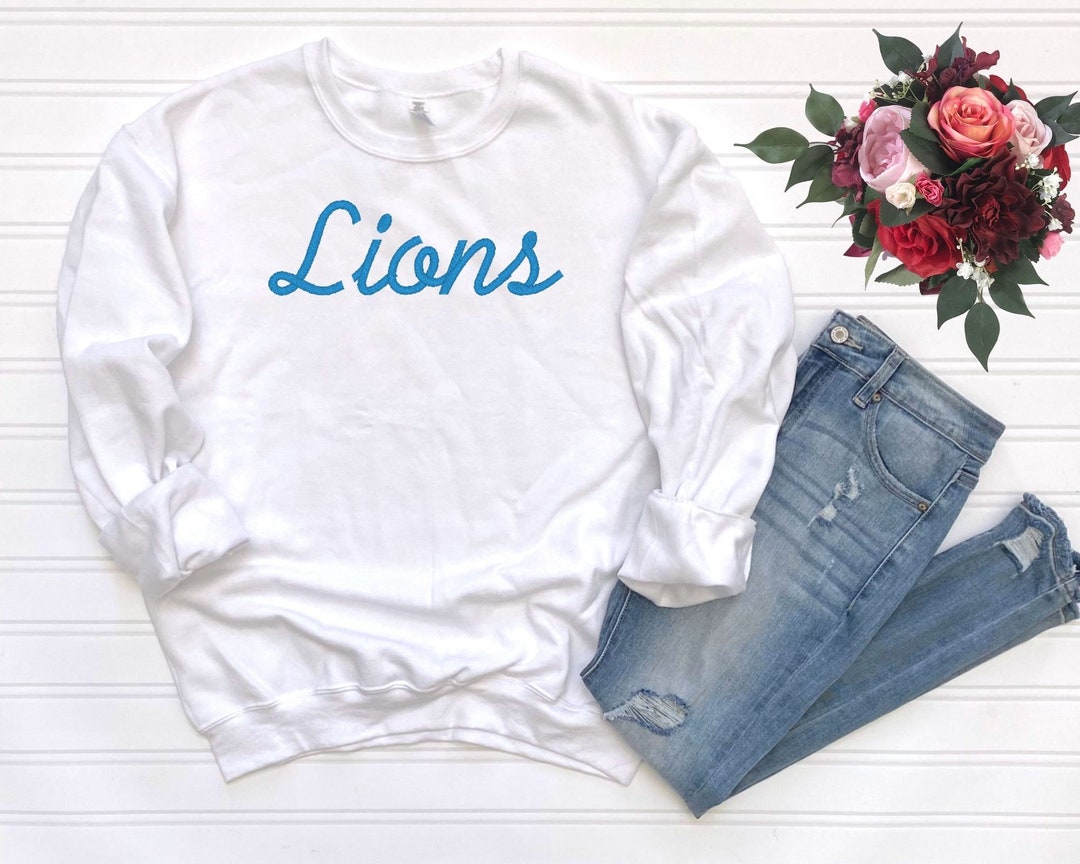 Team Embroidered Sweatshirt, Custom Team Sweater, Back to School ...