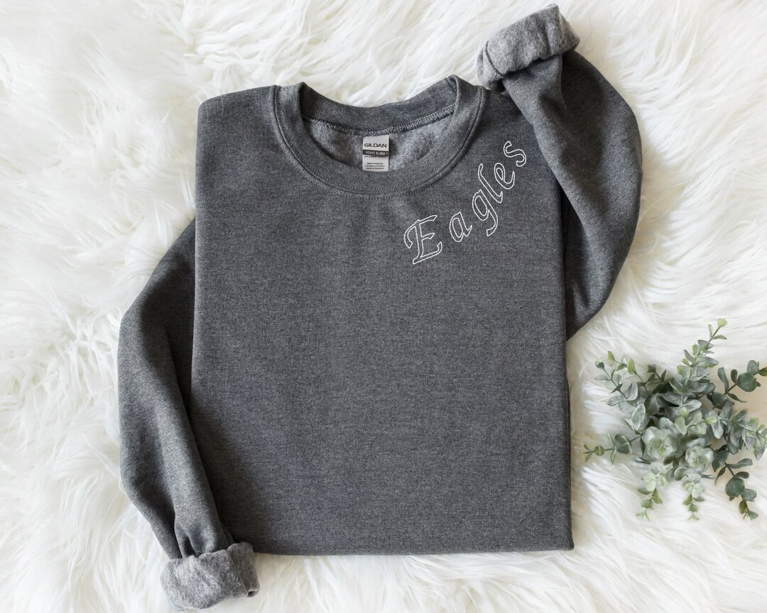 Team Embroidered Sweatshirt, Custom Team Sweater, Back to School ...