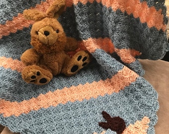 Peter rabbit blanket | Etsy