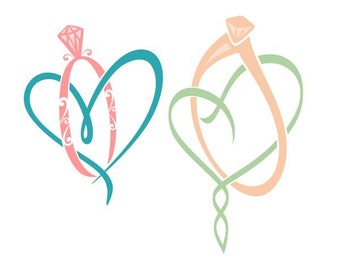 Silhouette ring | Etsy