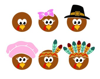Turkey head svg | Etsy