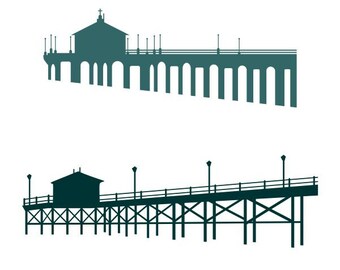 Ocean pier | Etsy