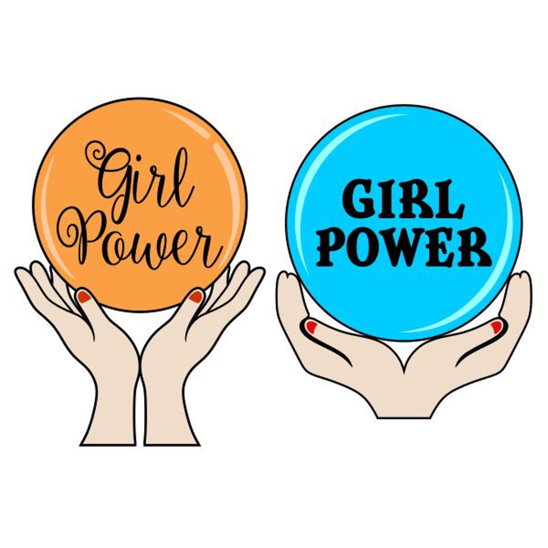 Girl Power Word Cuttable Design SVG PNG DXF & Eps Designs Cameo File ...
