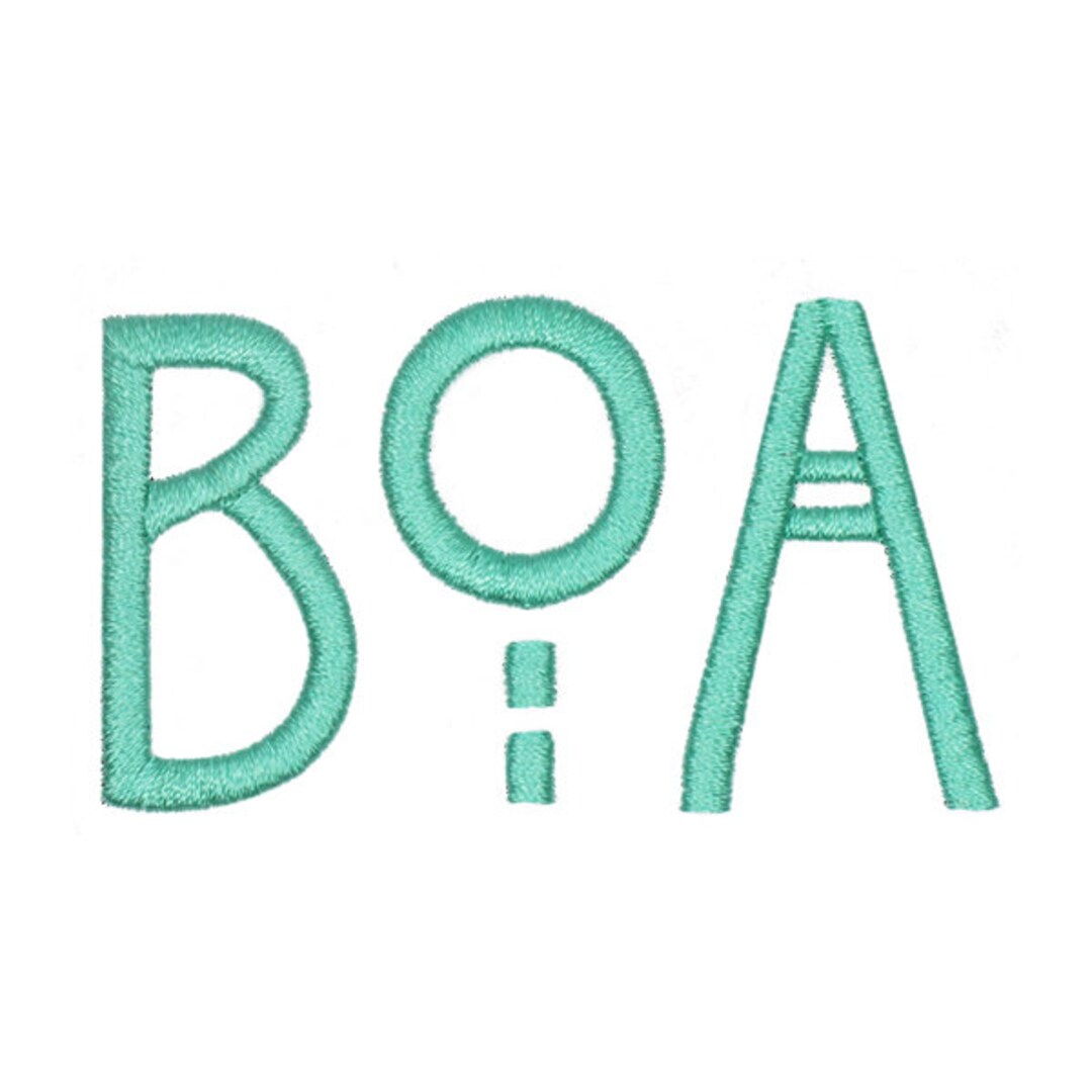 Willow Embroidery Font Monogram Alphabet Letters INSTANT DOWNLOAD BX ...