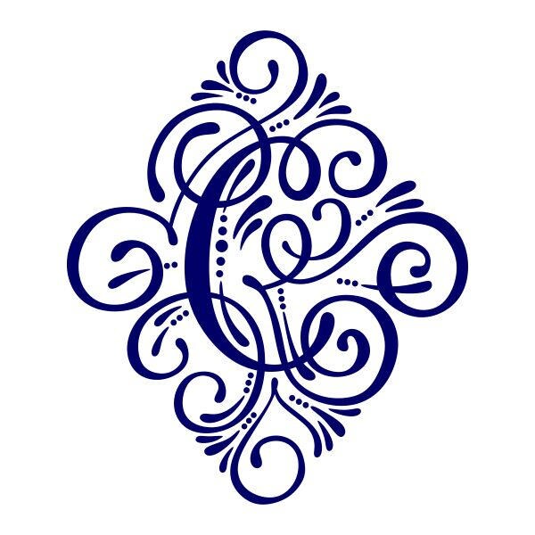 Scroll Font Cuttable Design SVG PNG DXF & eps Designs Cameo | Etsy