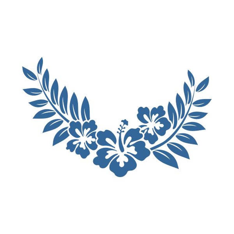 Flowers Hawaii Hibiscus Cuttable Design SVG PNG DXF & Eps - Etsy