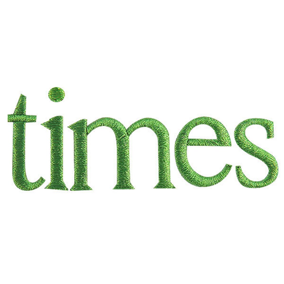 Times Monogram Machine Embroidery Font Alphabet Letters INSTANT ...