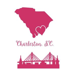 Charleston Sc Cuttable Design SVG PNG DXF & Eps Designs Cameo File ...