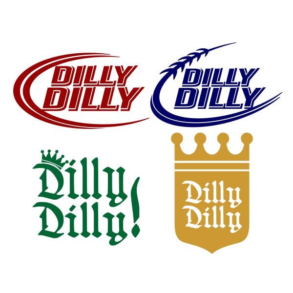Dilly Dilly Pack Cuttable Design SVG PNG DXF & Eps Designs | Etsy
