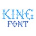 King Font Monogram Cuttable Design SVG PNG DXF & Eps Designs Cameo File ...