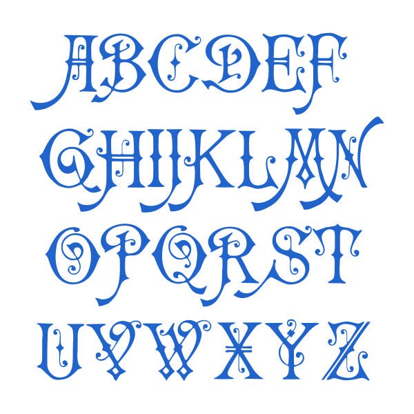 Carmen Font Cuttable Design SVG PNG DXF & Eps Designs Cameo - Etsy