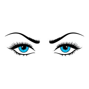 Eye Lashes Pack Cuttable Design SVG PNG DXF & Eps Designs Cameo File ...