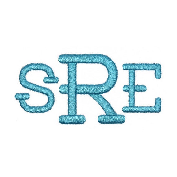 Kyle Boys Sport Font Monogram Embroidery Font Alphabet Letters | Etsy