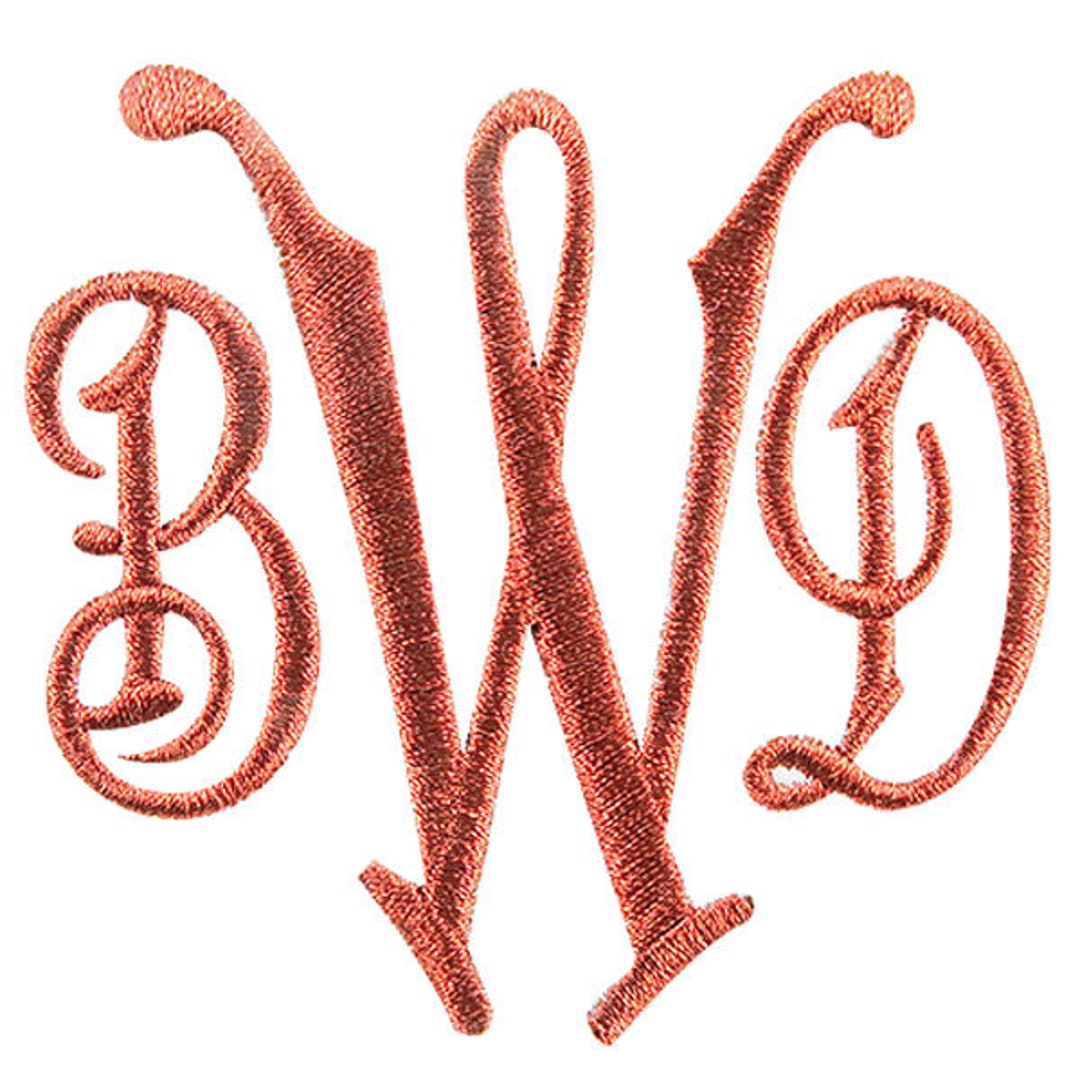 Begonia Monogram Machine Embroidery Font Alphabet Letters INSTANT ...