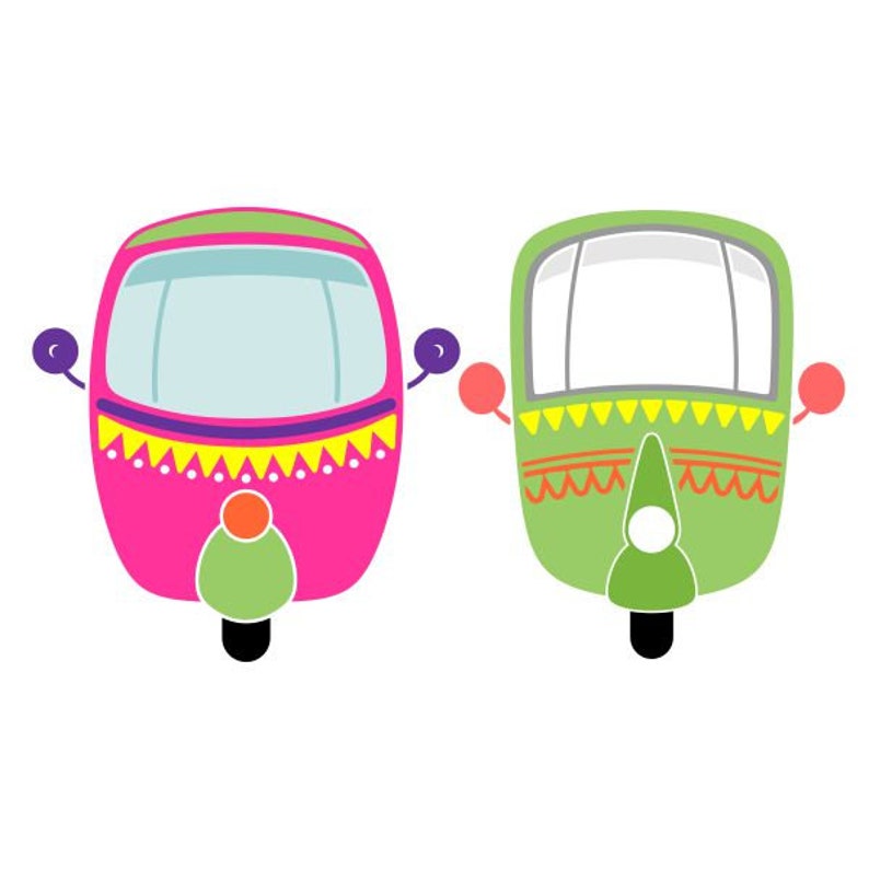 Tuk Tuk Auto Rickshaw Cuttable Design SVG PNG DXF & Eps - Etsy