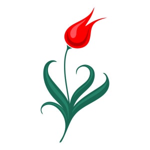 Turkish Tulip Flower Pack Cuttable Design SVG PNG DXF & Eps Designs ...