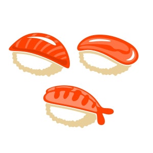Sushi Pack Cuttable Design SVG PNG DXF & Eps Designs Cameo File ...