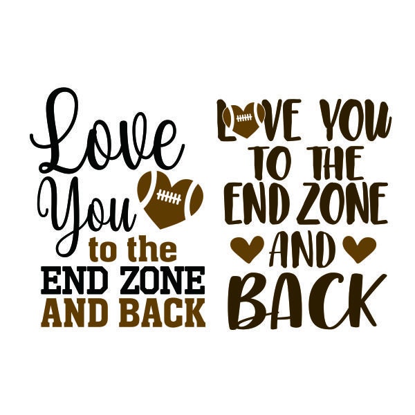 Football End Zone Svg - Etsy