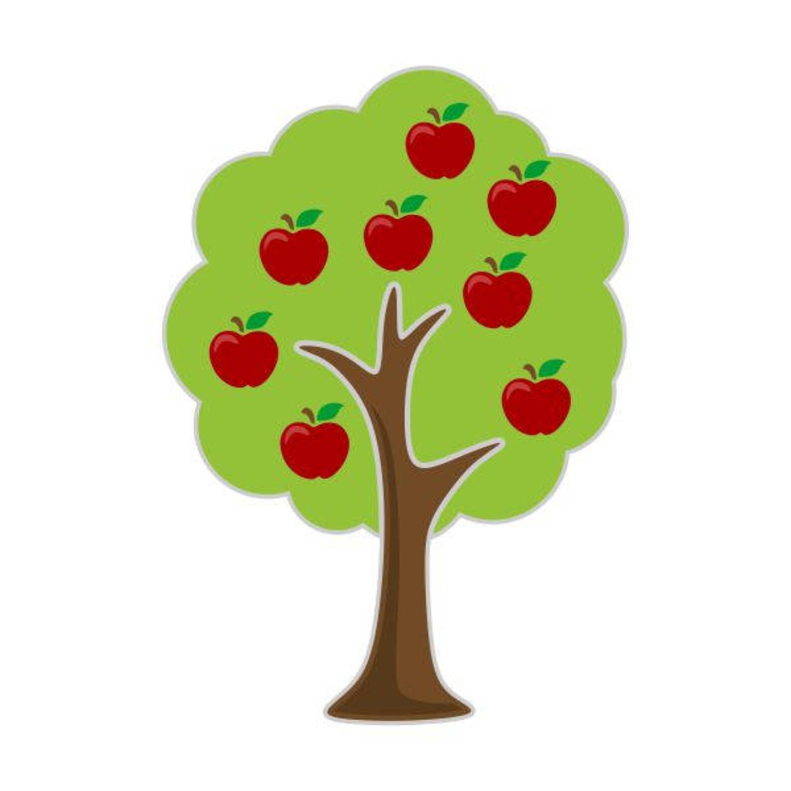 Tree Apple Autumn Fall Cuttable Design Thanksgiving Pack SVG - Etsy