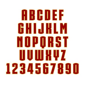 Iron Man Alphabet Font Cuttable Design SVG PNG DXF & Eps Designs Cameo ...