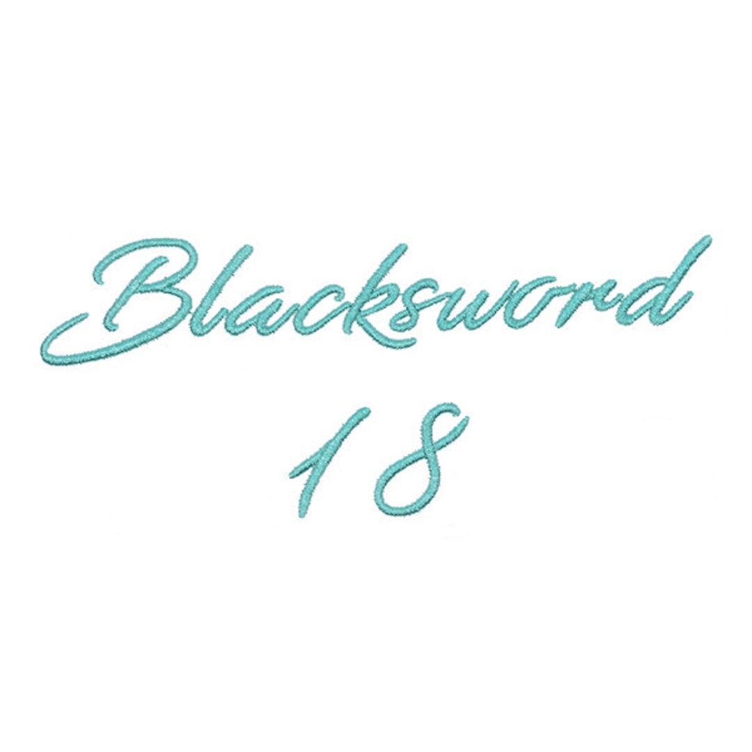 Script Cursive Monogram Machine Embroidery Font Alphabet Letters ...