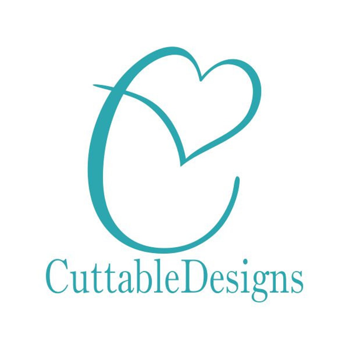 Heart Font Letters Love Monogram Cuttable Design SVG PNG DXF & - Etsy