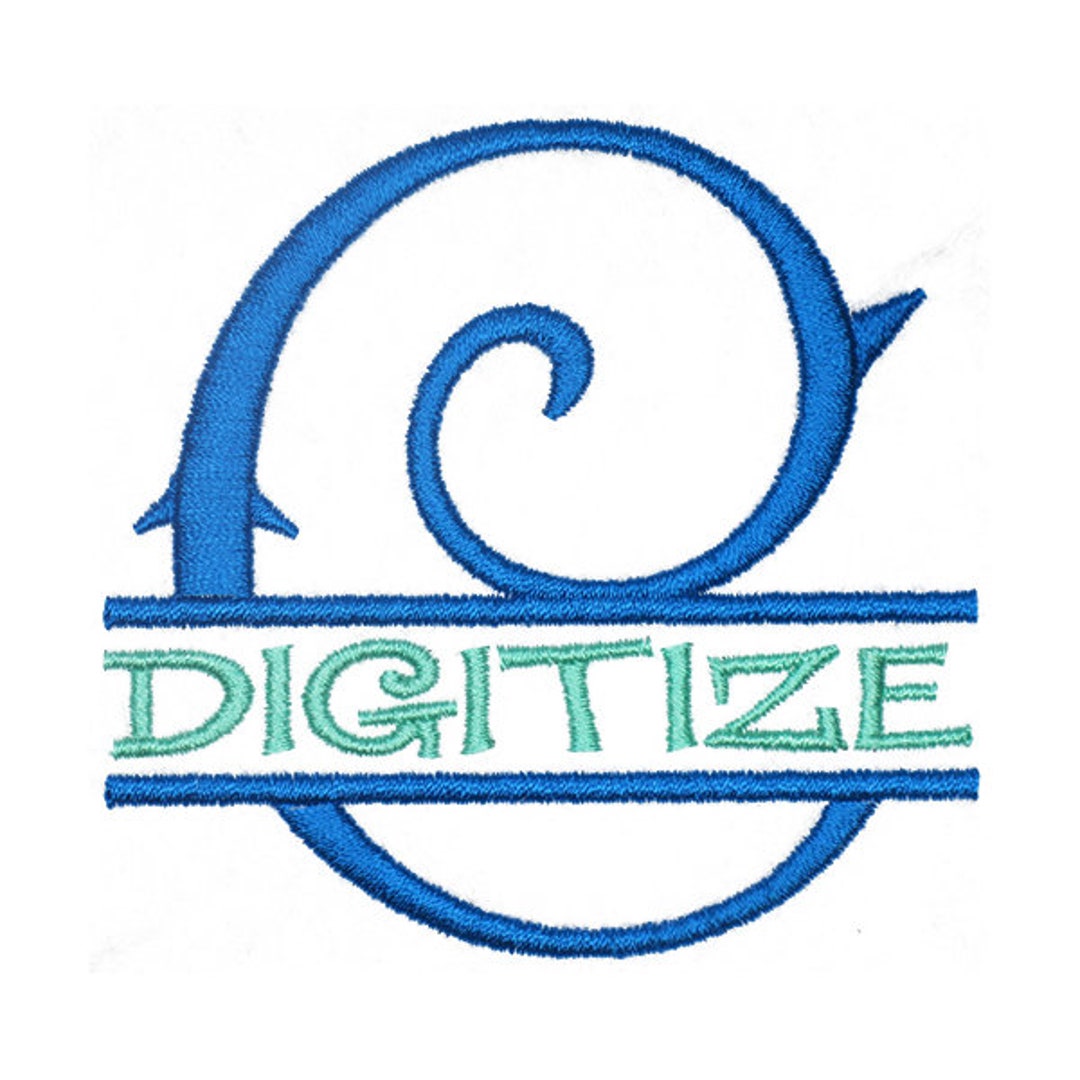 Amber Split Embroidery Font Monogram Alphabet Letters INSTANT DOWNLOAD ...