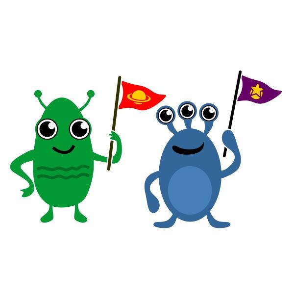 Monster Design Flag SVG PNG DXF & Eps Designs Cameo File - Etsy