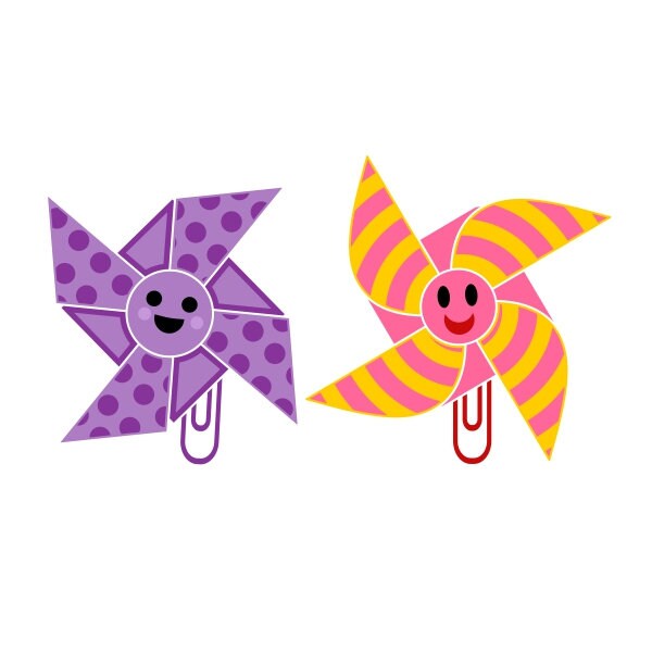 Pinwheel Pack Cuttable Design SVG PNG DXF & Eps Designs Cameo File ...